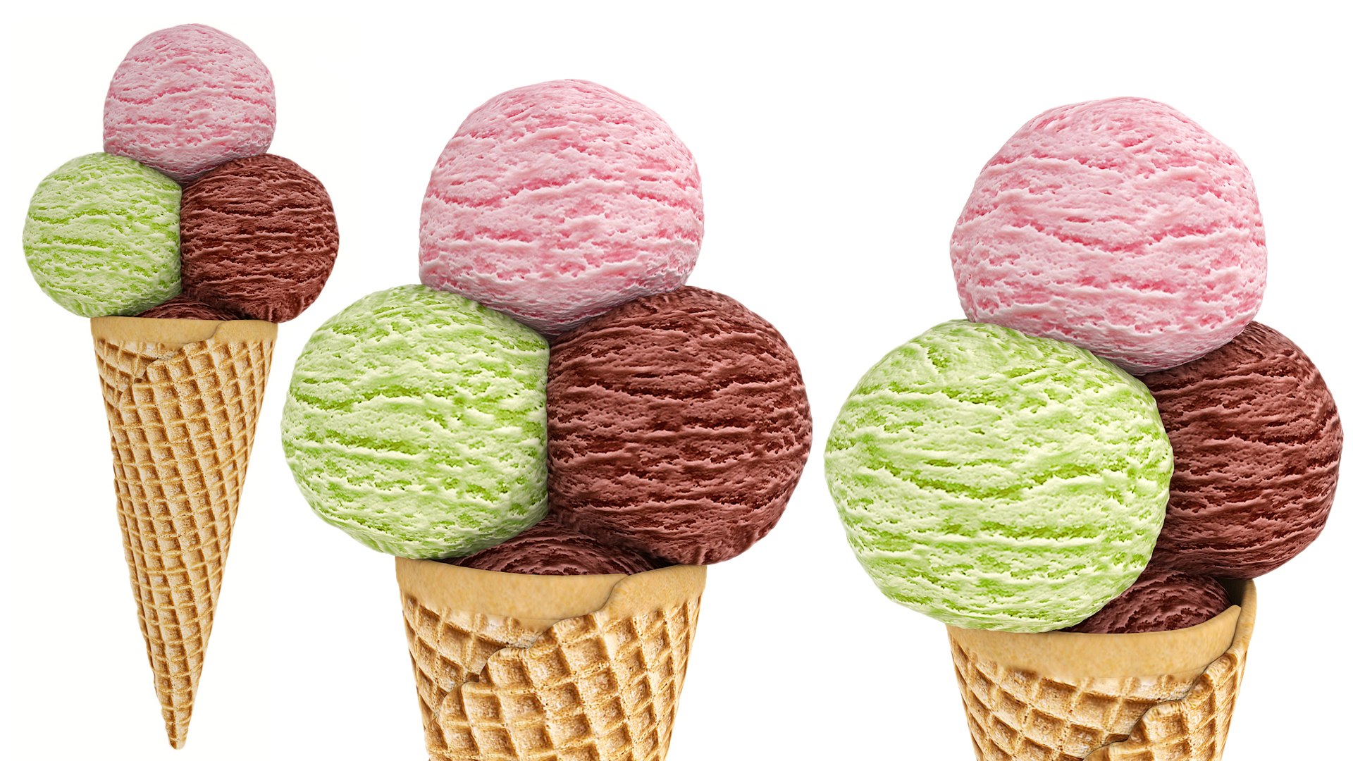 Icecream Collection Model - TurboSquid 2191224