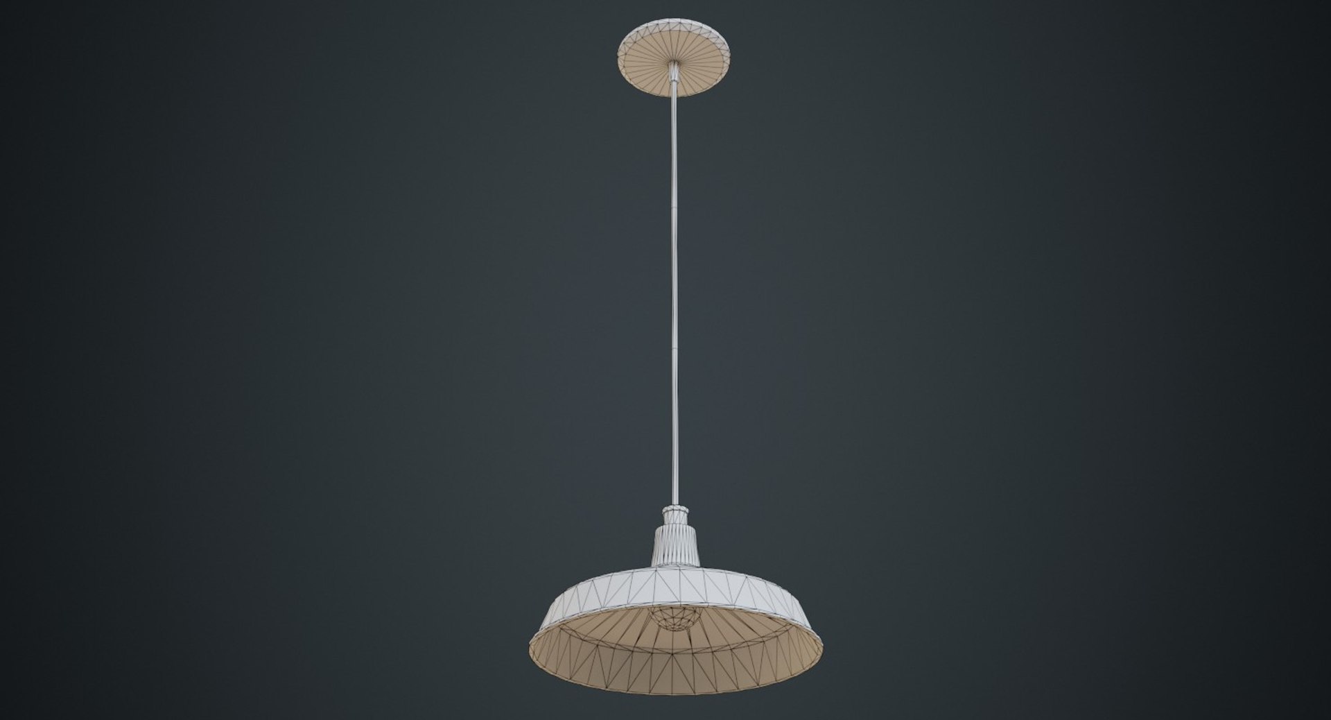 3D Hanging Lamp 2d Model - TurboSquid 1402061