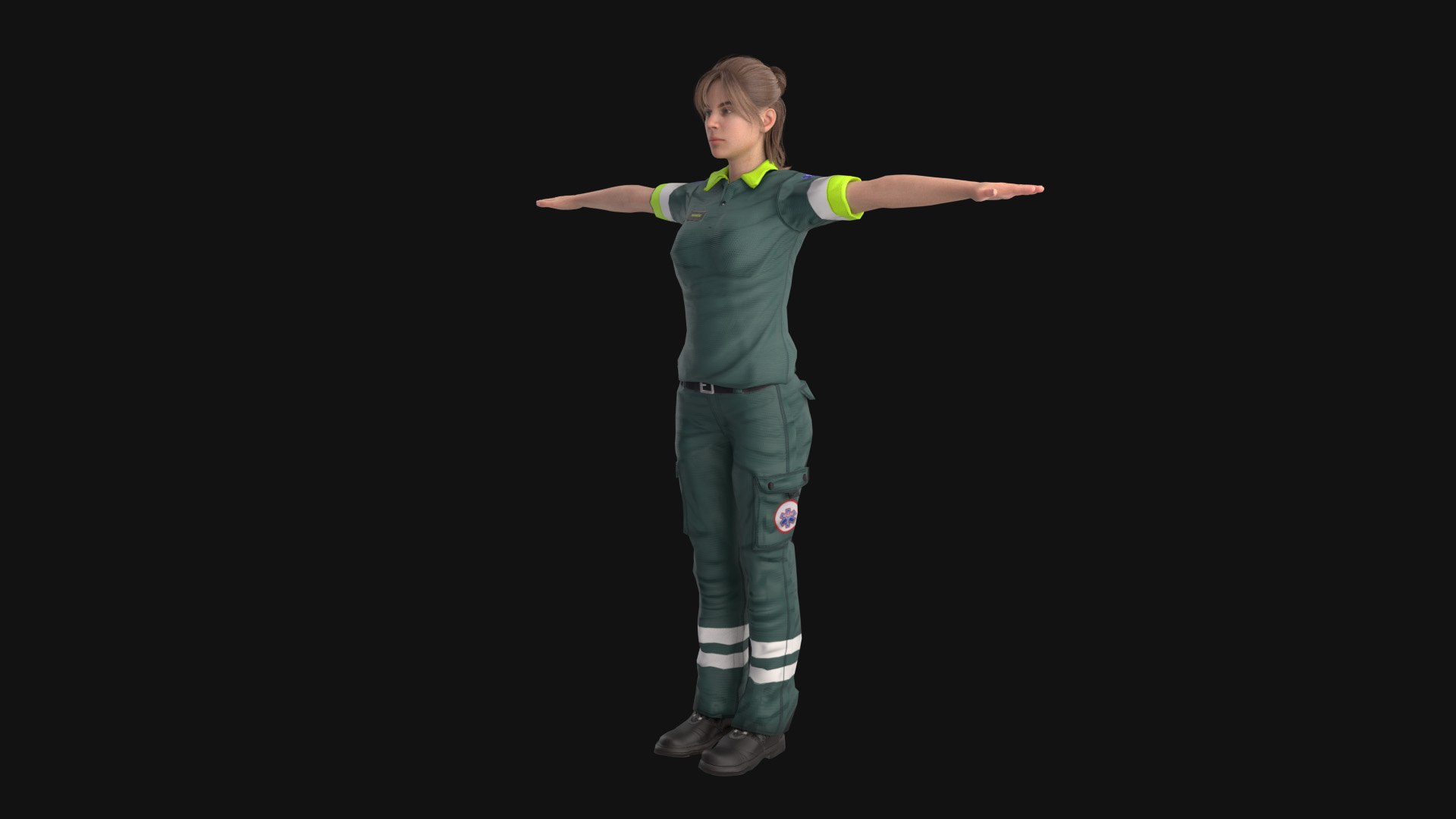 Paramedic Rigged 3D Model - TurboSquid 2256286