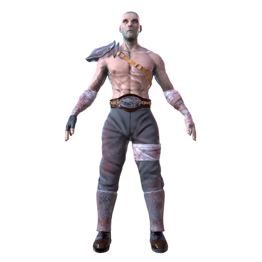 3D warrior body armore - TurboSquid 1203410