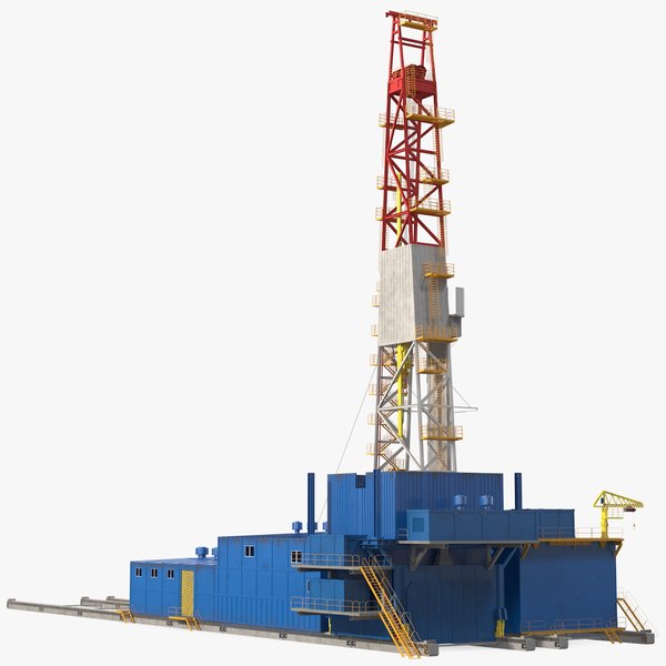 3D model Polar Drilling Rig - TurboSquid 1780520