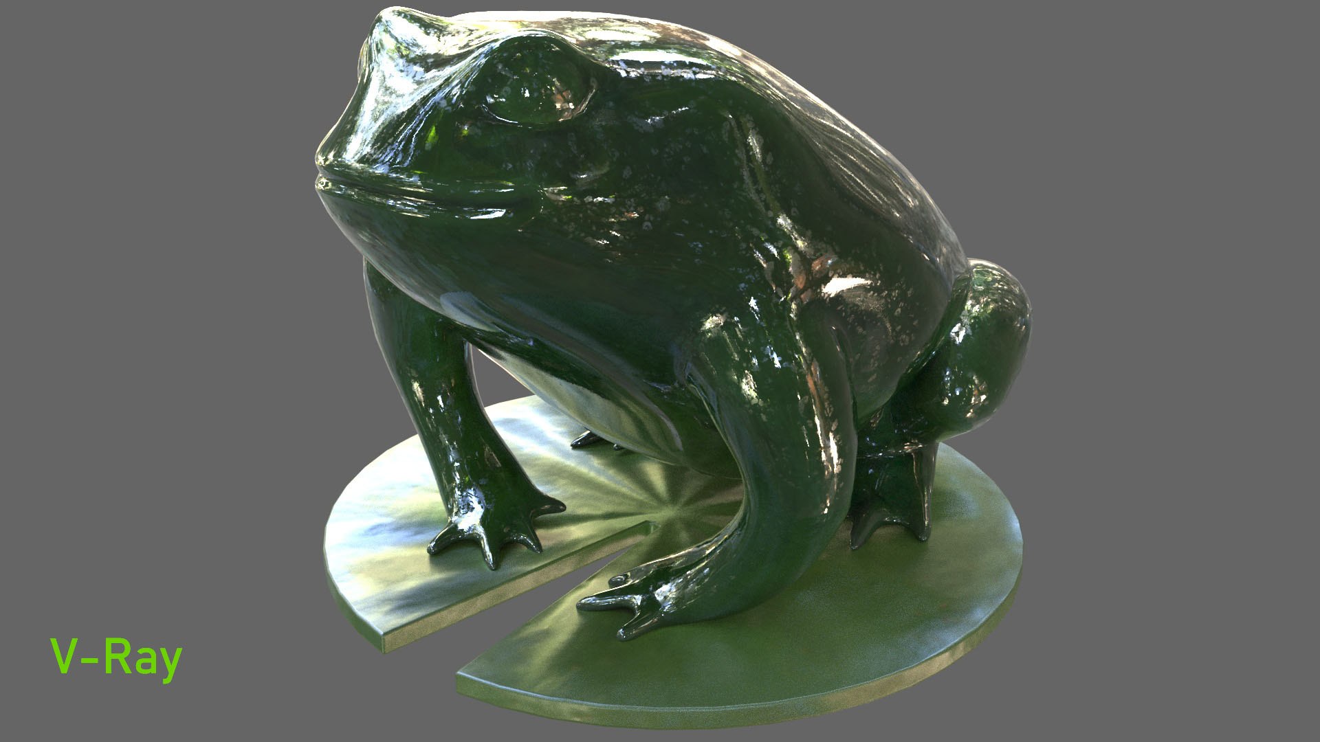 3D Statue Toad - TurboSquid 1700894