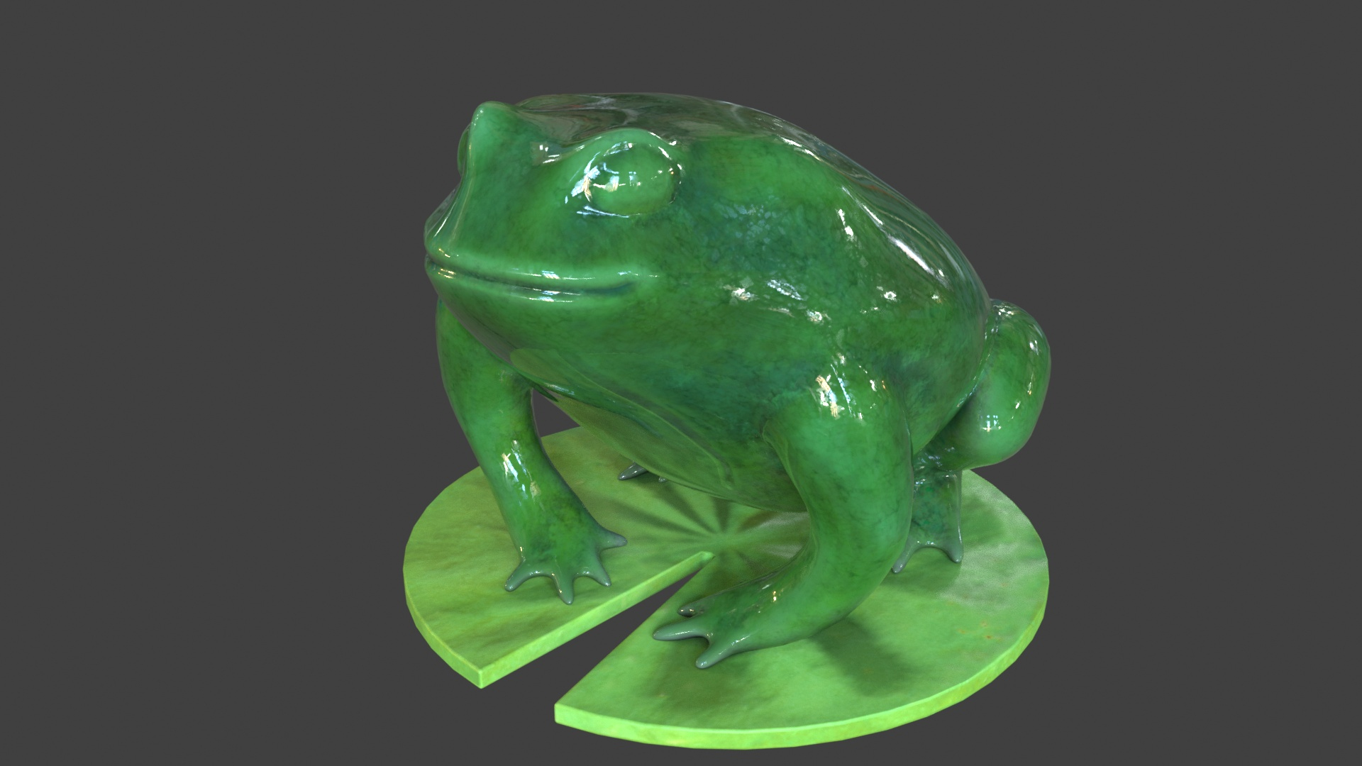 3D Statue Toad - TurboSquid 1700894