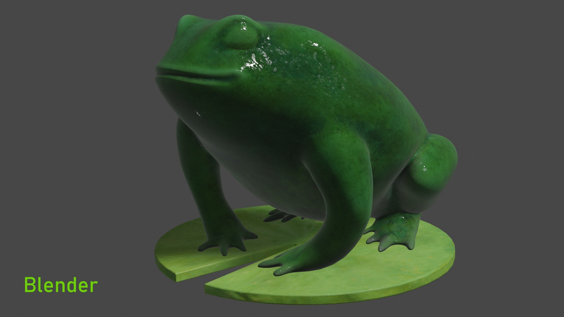 3D Statue Toad - TurboSquid 1700894