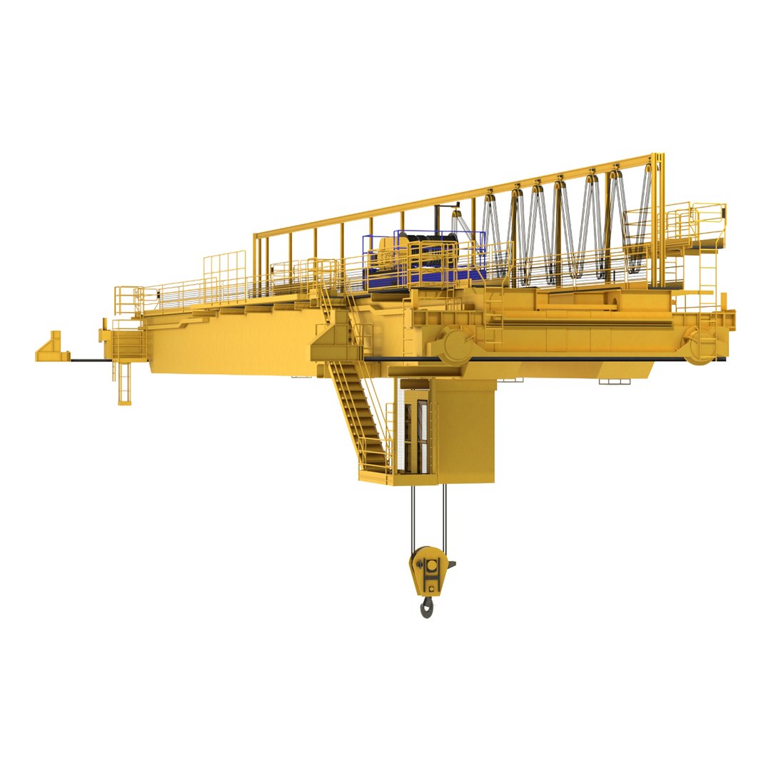3D Overhead Crane - TurboSquid 2290906