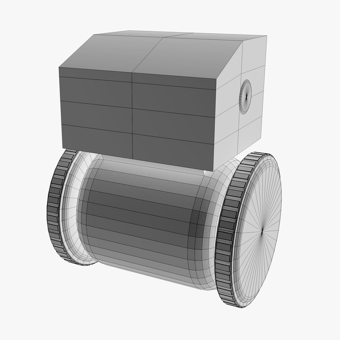 Wheeled Robot 3D Model - TurboSquid 1458144