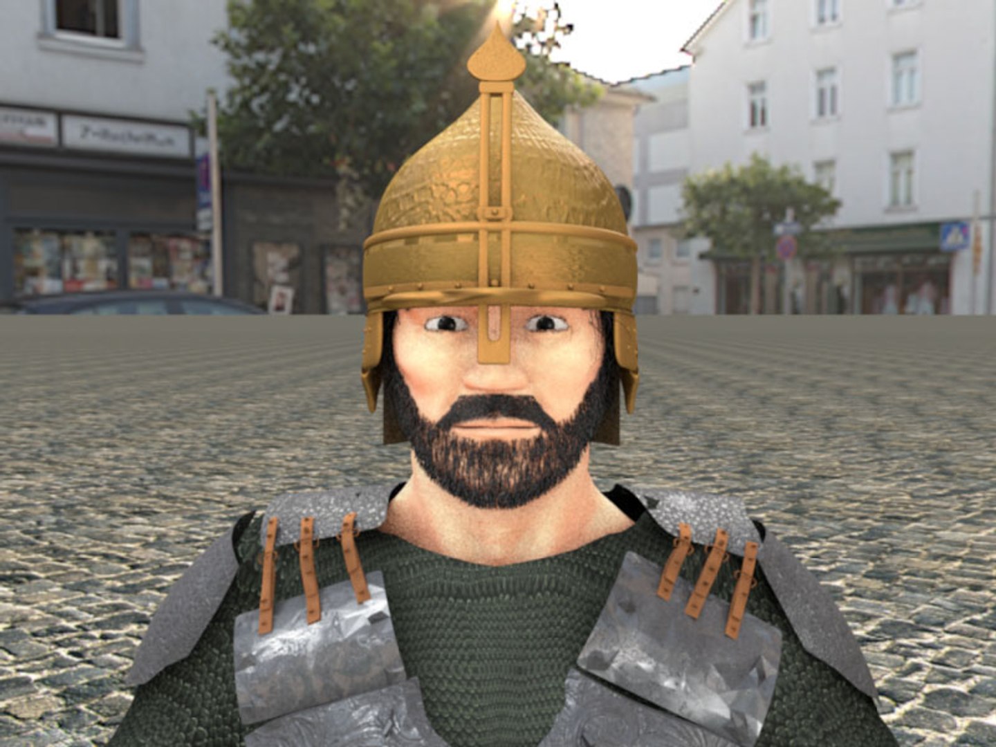 3d Ottoman Rig Model