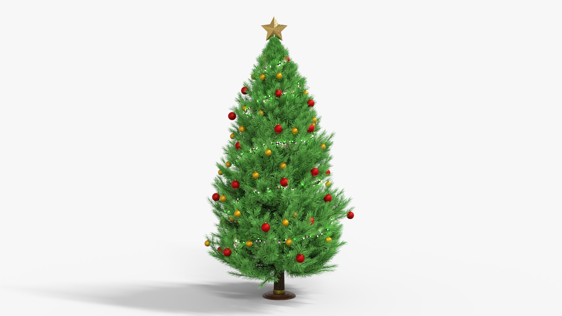 3D Christmas Tree Model - TurboSquid 2321423