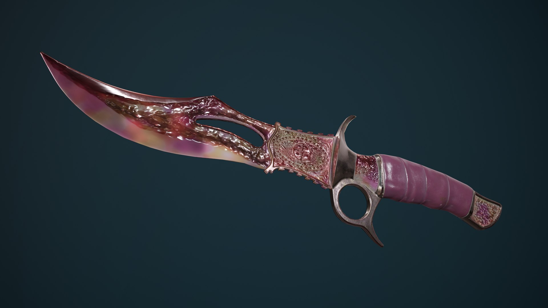3D stylized dagger gem - TurboSquid 1677453