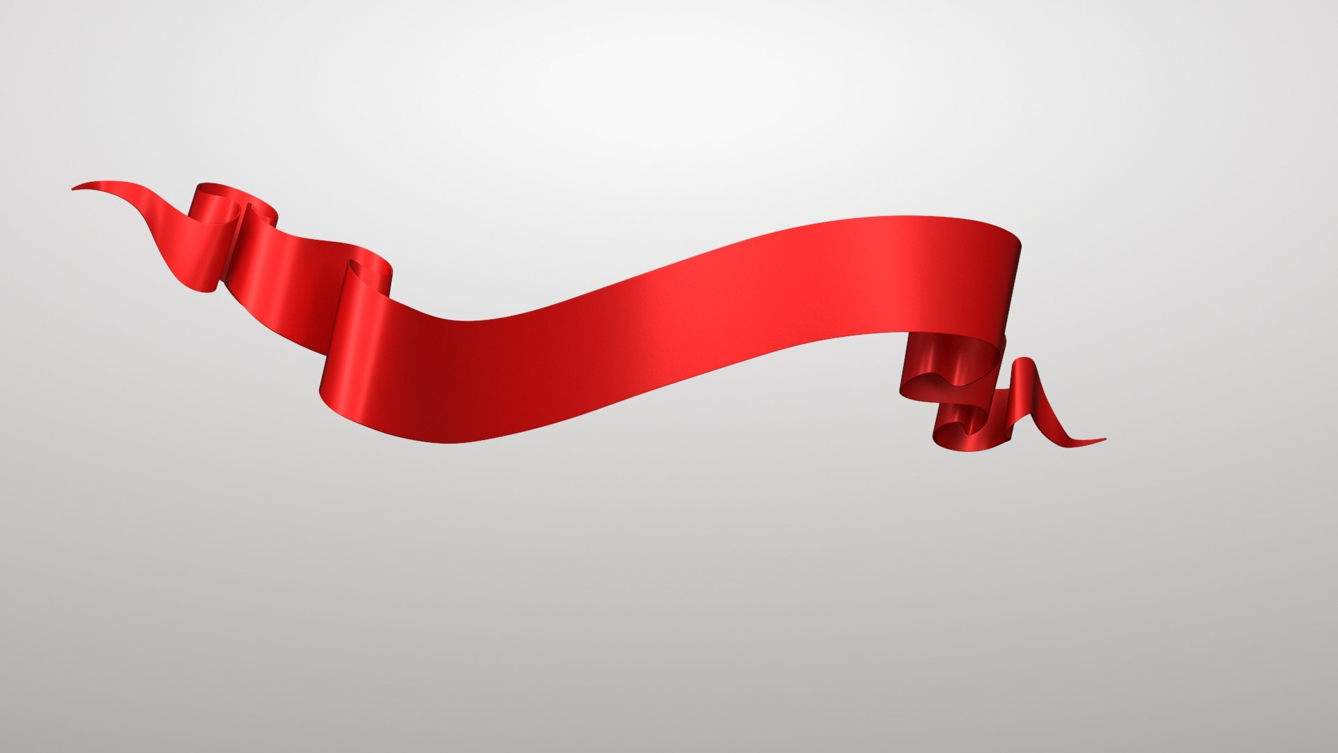 Ribbon Banner 05v PBR 3D Model - TurboSquid 1974559