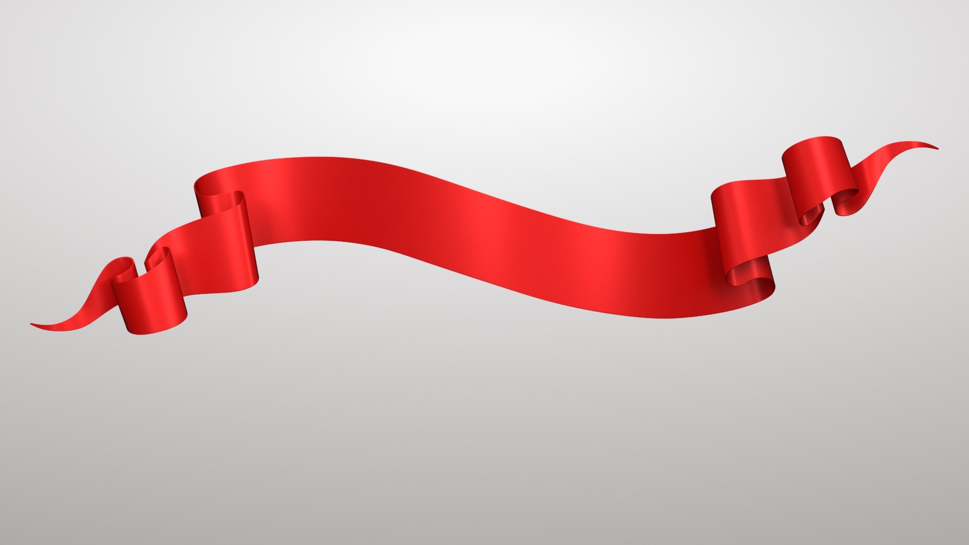 Ribbon Banner 05v PBR 3D Model - TurboSquid 1974559