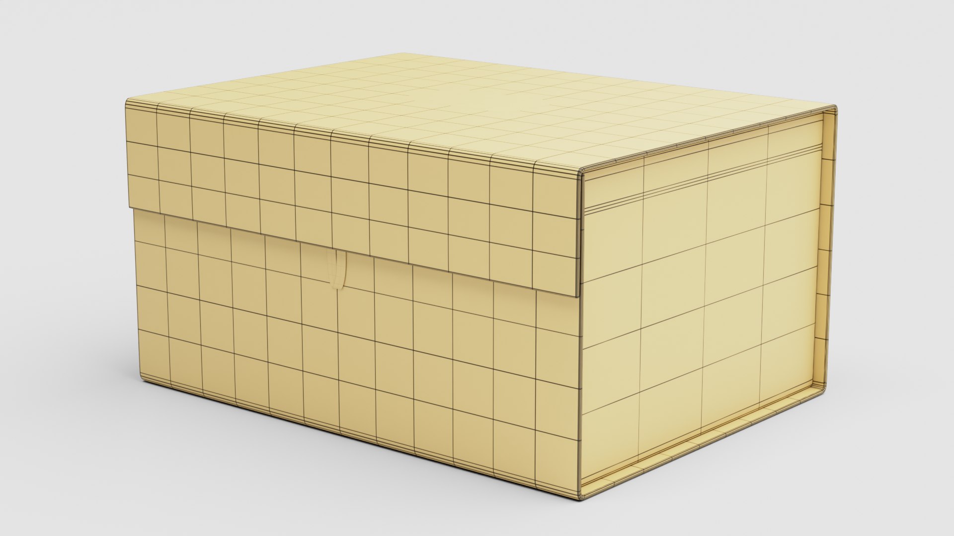 3D Large Gift Box Cardboard - TurboSquid 2313613