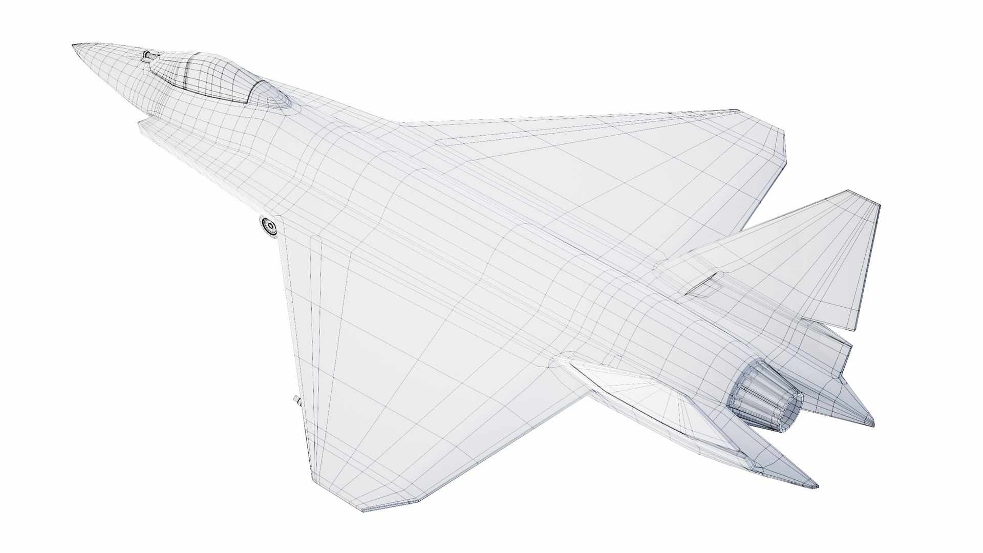 3D Sukhoi Su-75 Checkmate Model - TurboSquid 1849162