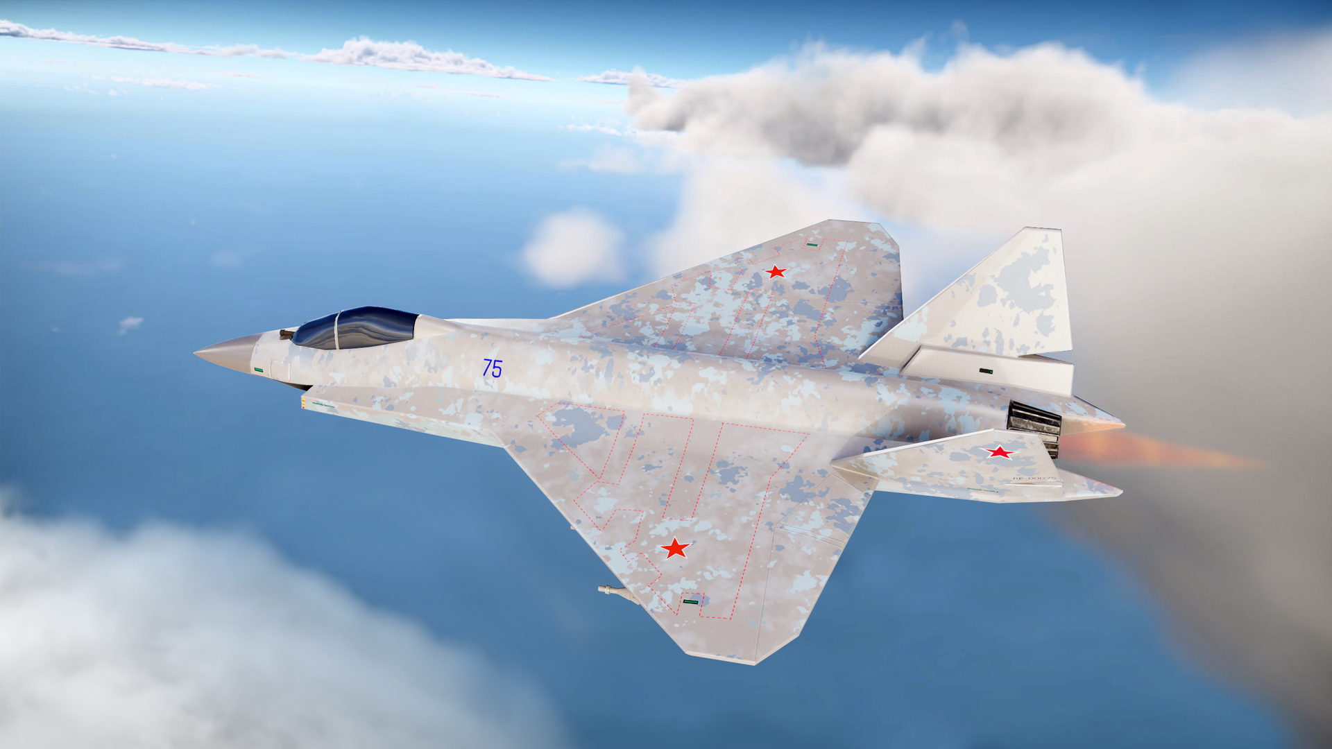 Modello 3D Sukhoi Su-75 scacco matto - TurboSquid 1849162