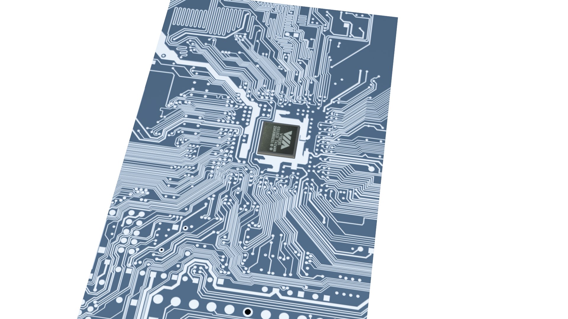Printed Electronic Circuit 3D Model - TurboSquid 1832245