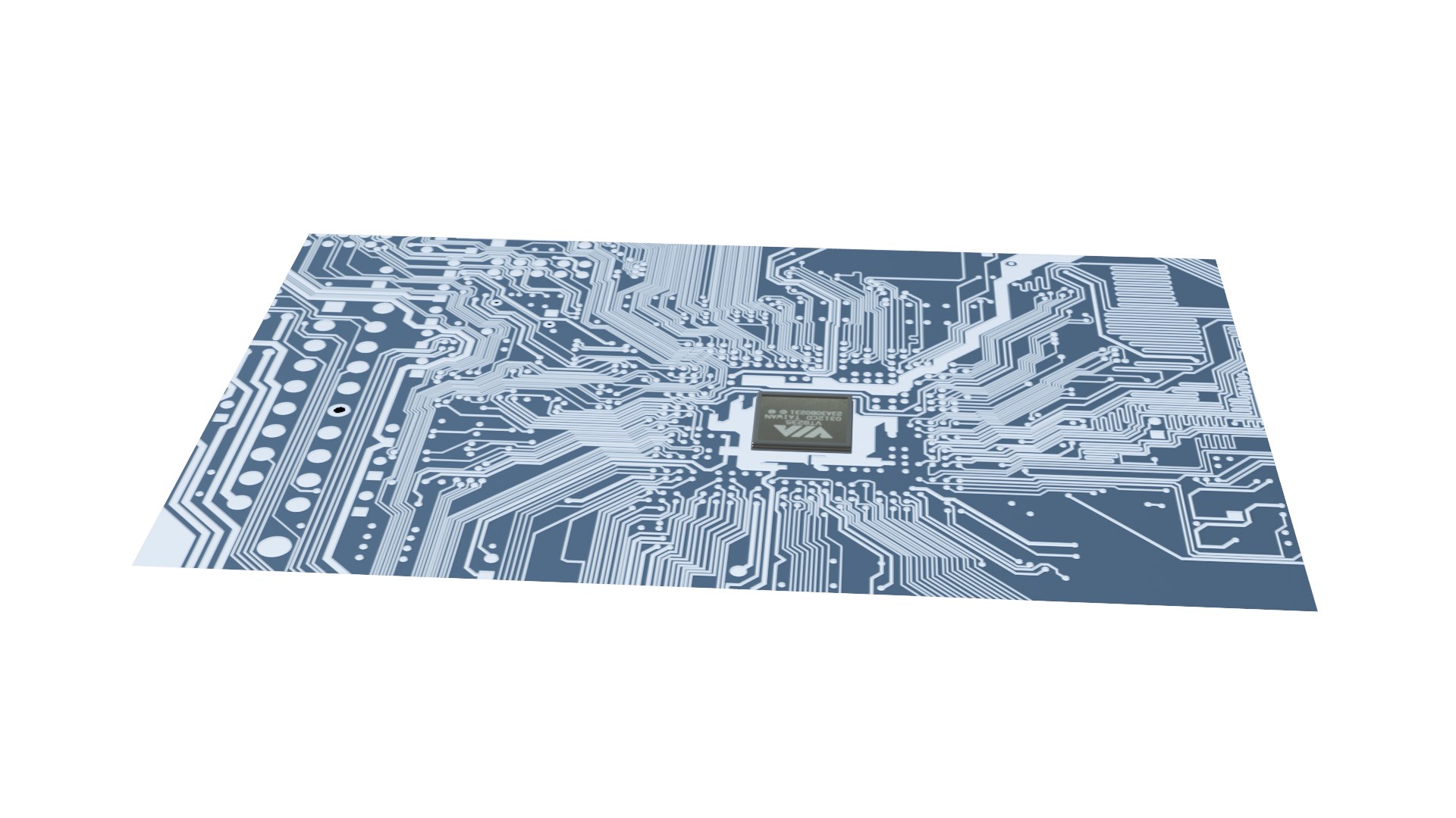 Printed Electronic Circuit 3D Model - TurboSquid 1832245