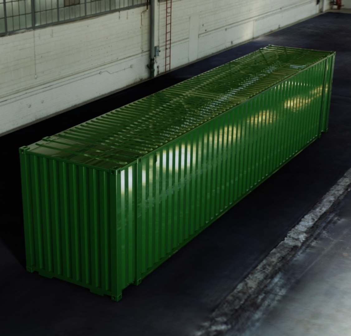 - 45ft Iso Shipping Container Dwg