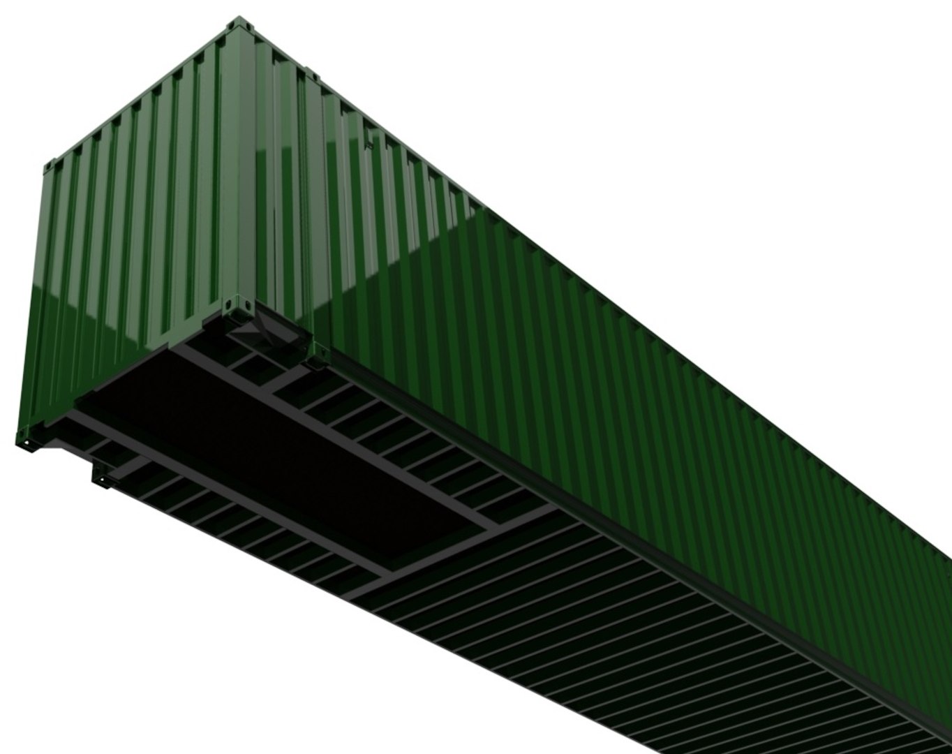 - 45ft Iso Shipping Container Dwg
