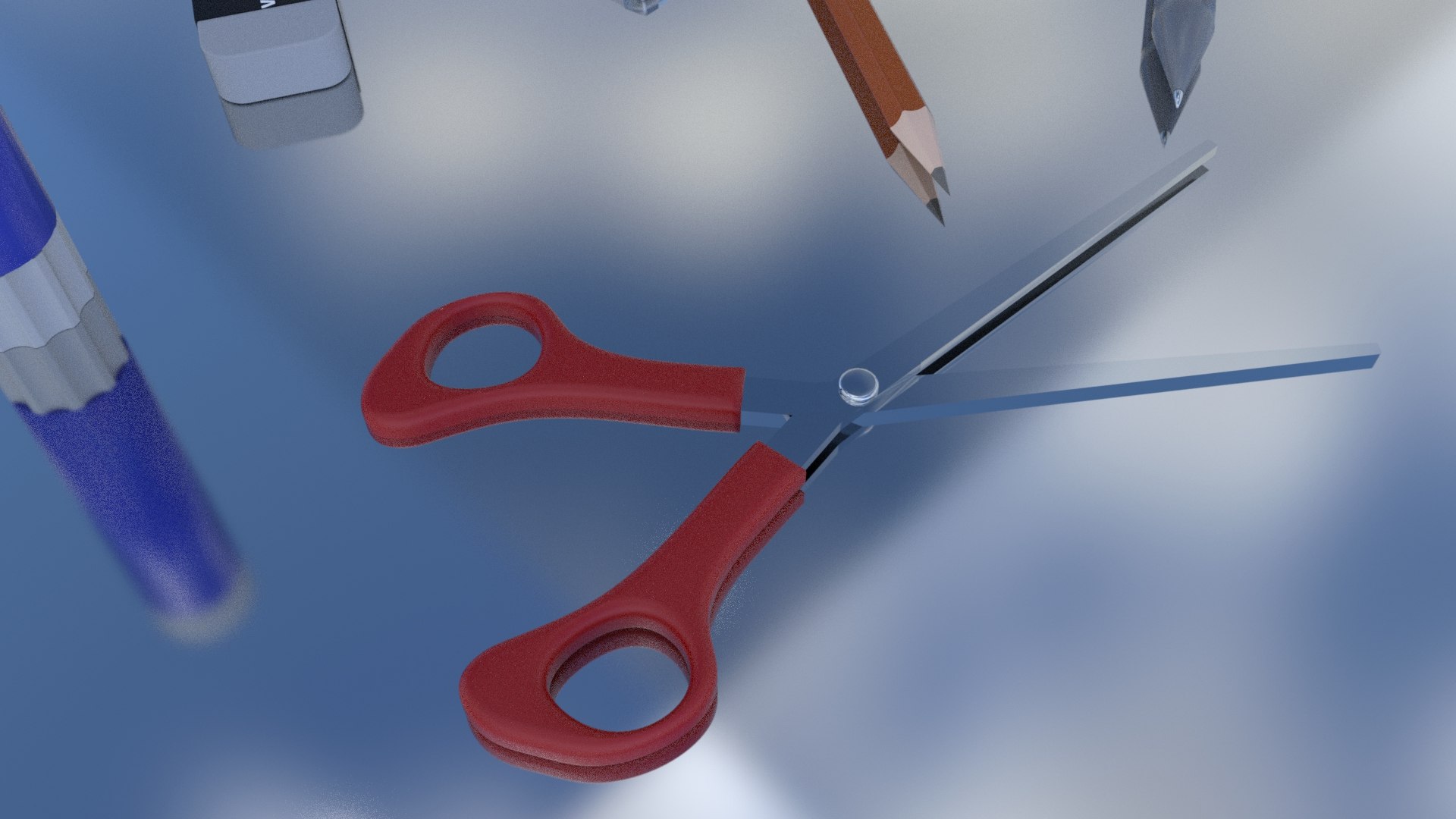 Writing Materials 3D Model - TurboSquid 1204185