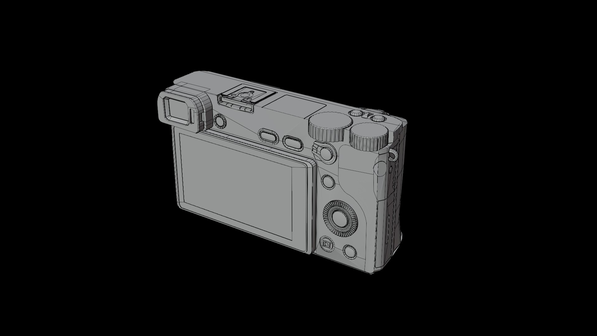 3D Camera Sony A6500 - TurboSquid 2074599