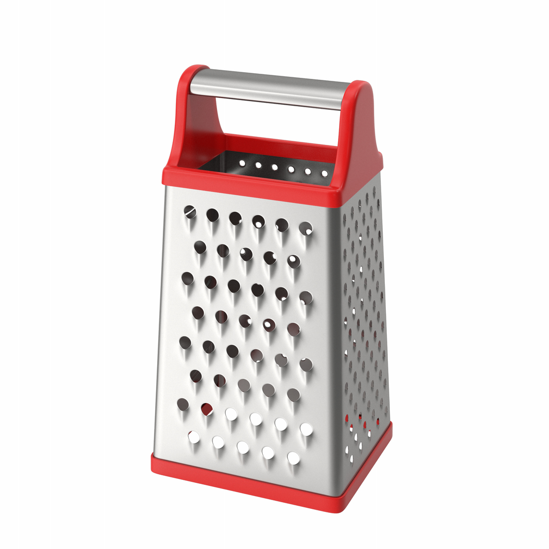3D Red Grater Model - TurboSquid 2069544