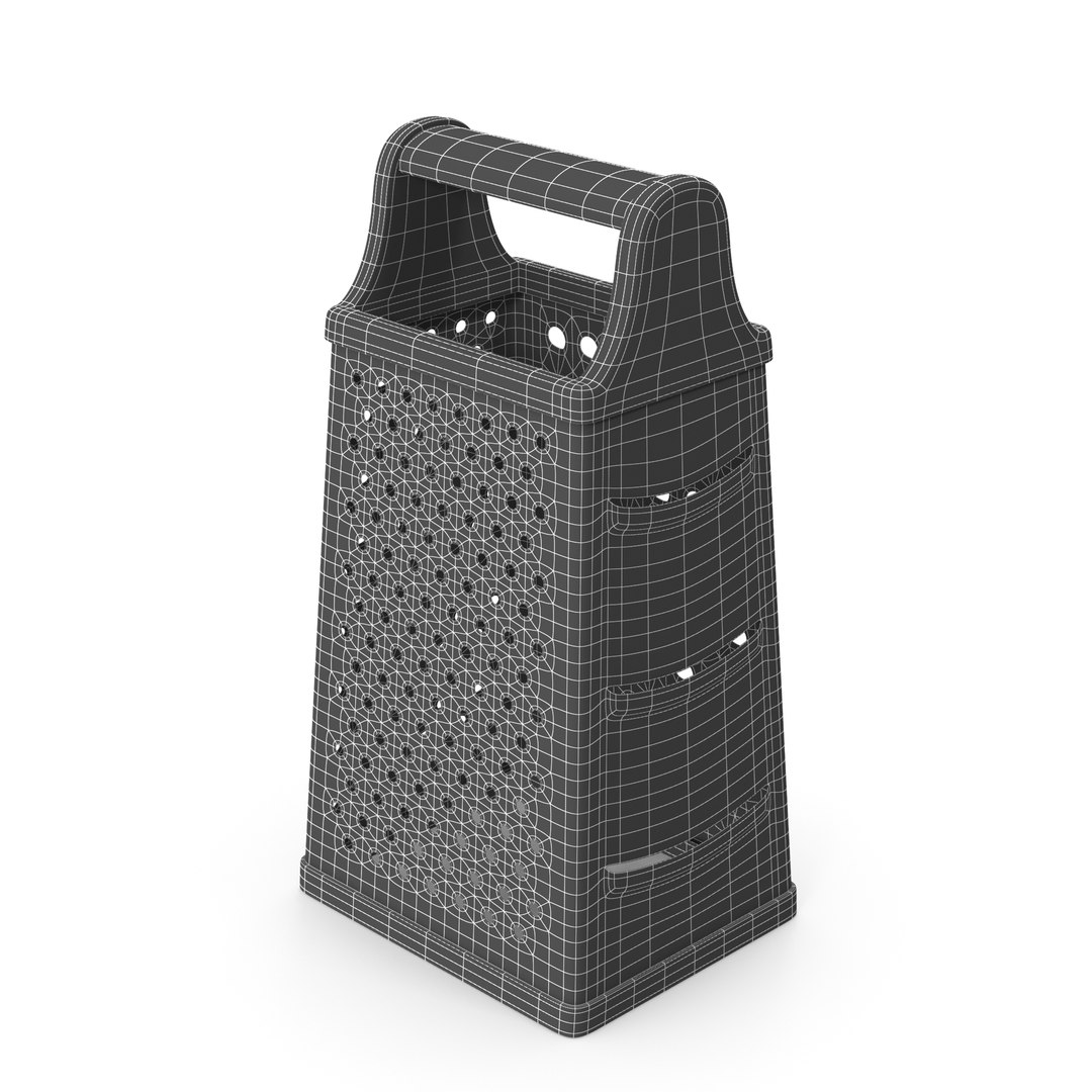 3D Red Grater Model - TurboSquid 2069544