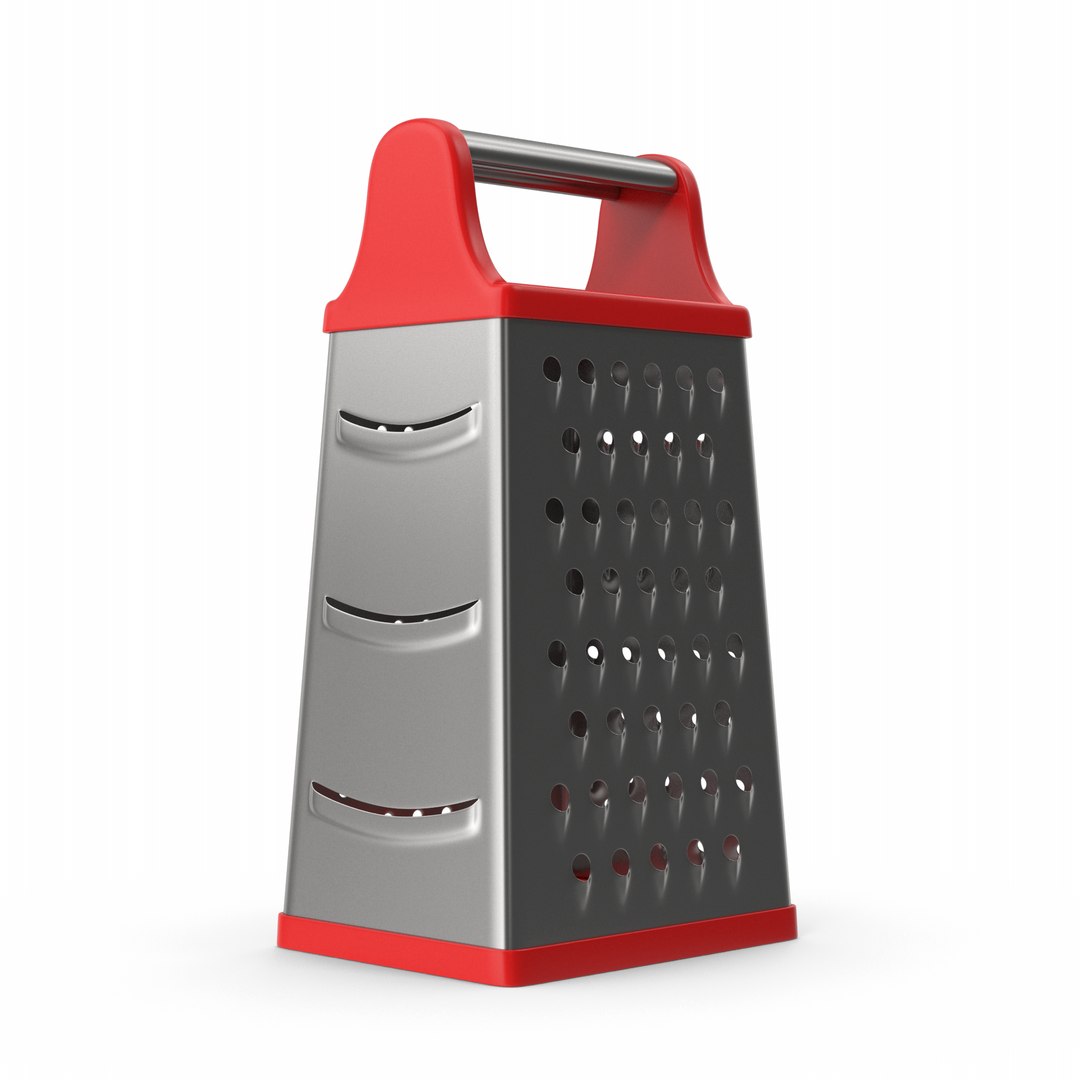 3D Red Grater Model - TurboSquid 2069544
