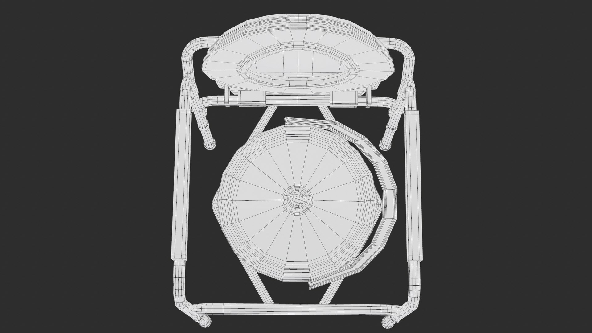 3D Commode Bedside Model - TurboSquid 1691212
