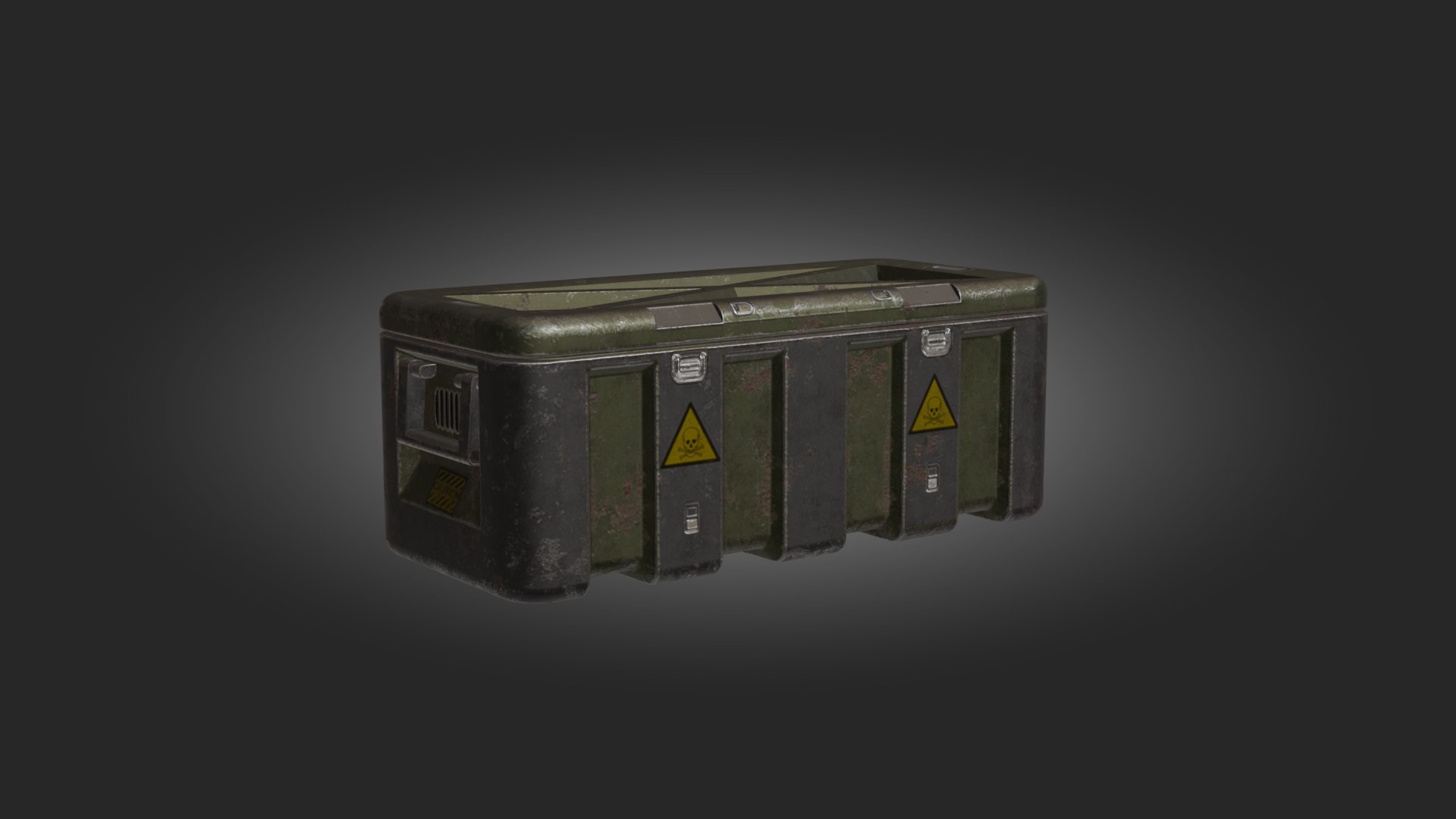 3D Ammo Container Military Box Model - TurboSquid 2317190