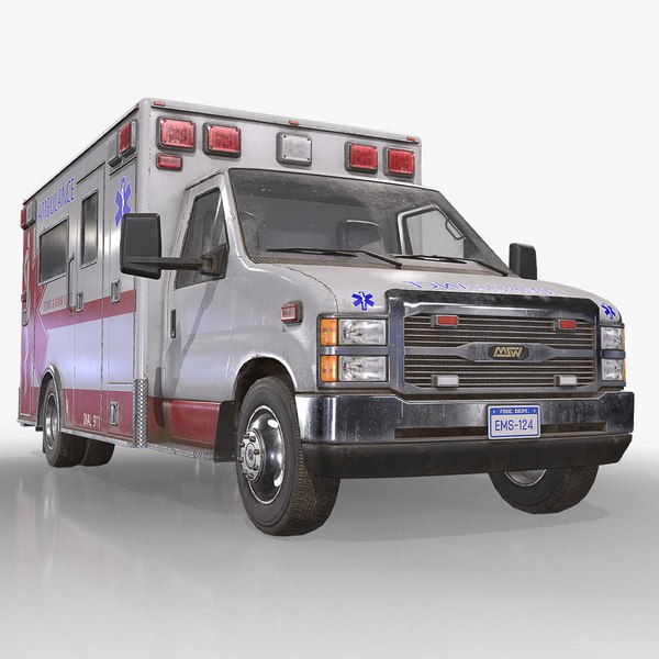 Ambulance Blender Models for Download | TurboSquid