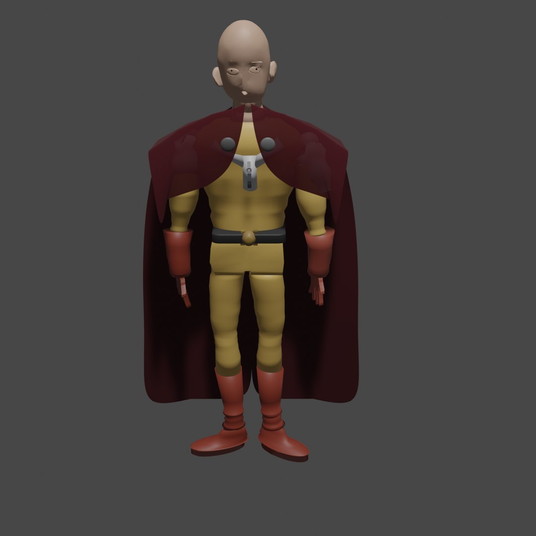 Saitama 3D - TurboSquid 1995033