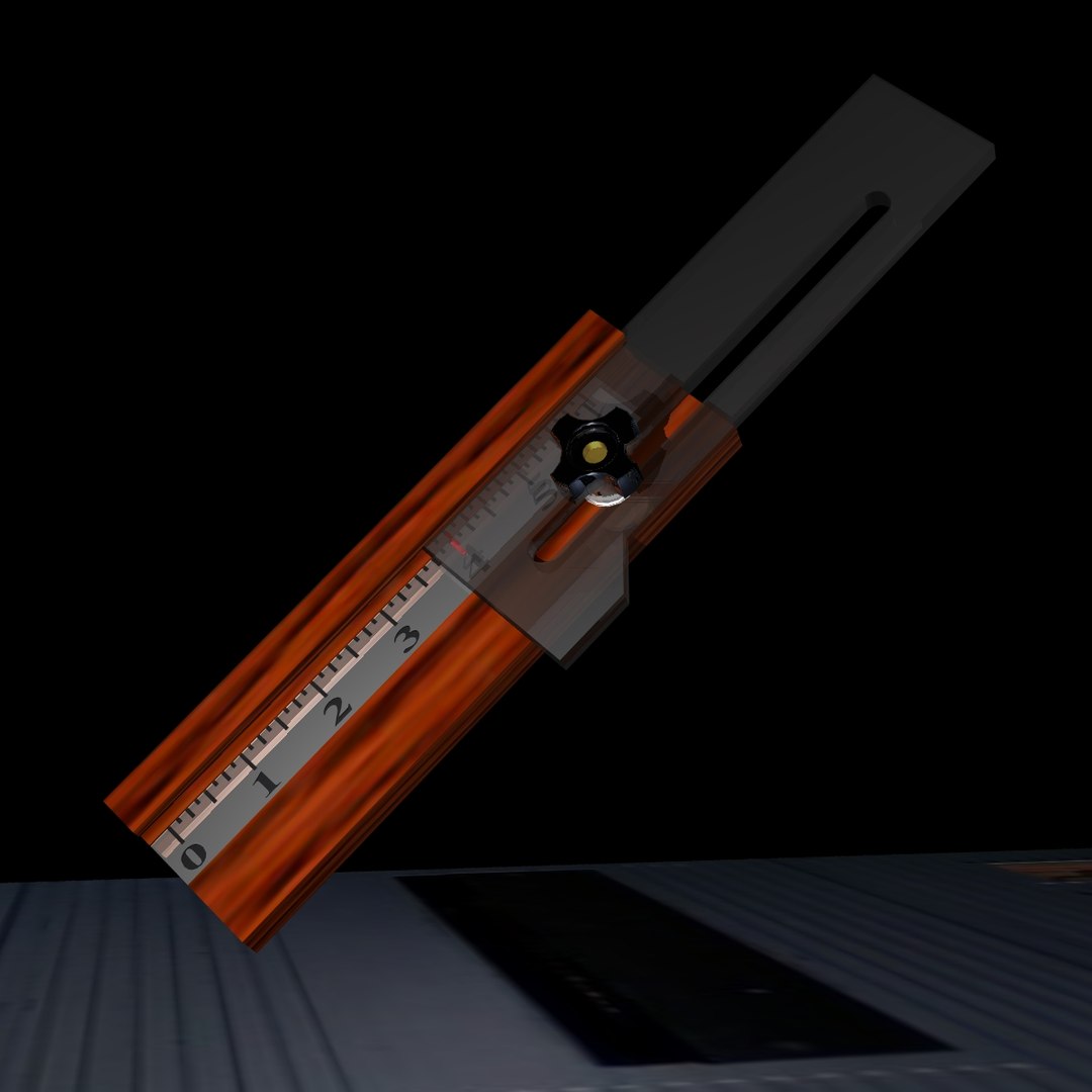 3d Blade Gauge Model
