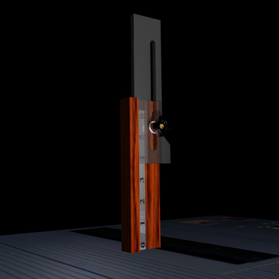 3d Blade Gauge Model