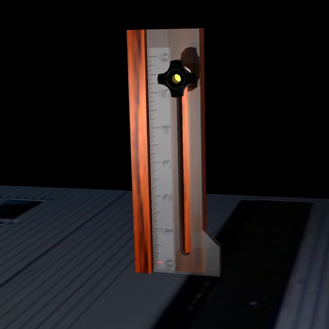 3d Blade Gauge Model