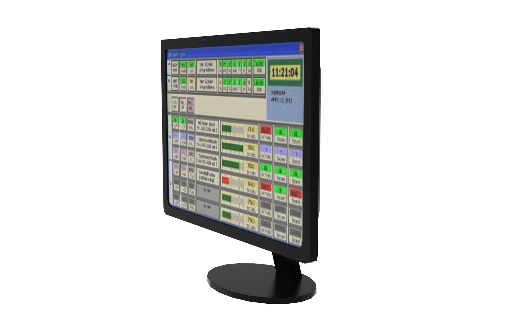 Monitor 3D Model - TurboSquid 2139896