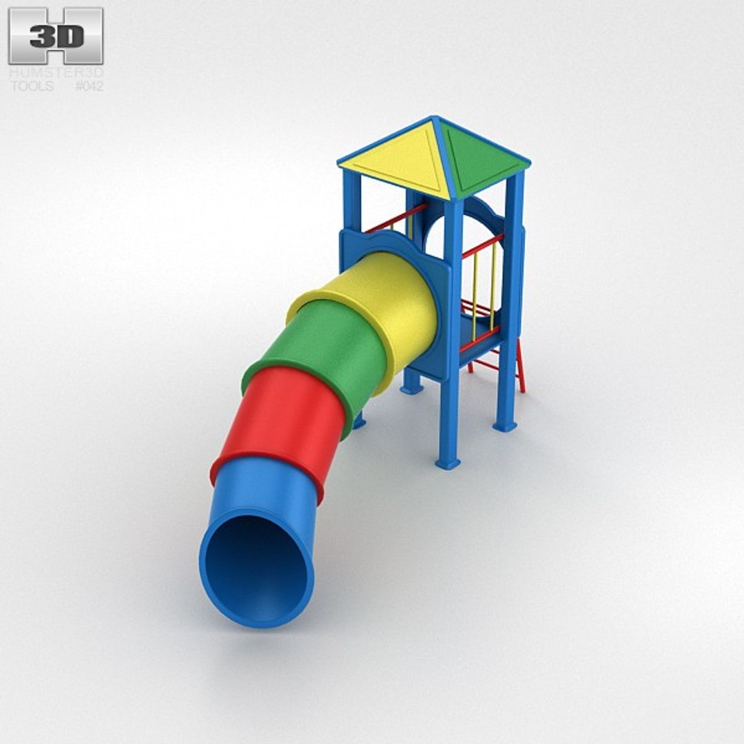 tube slide 3d c4d