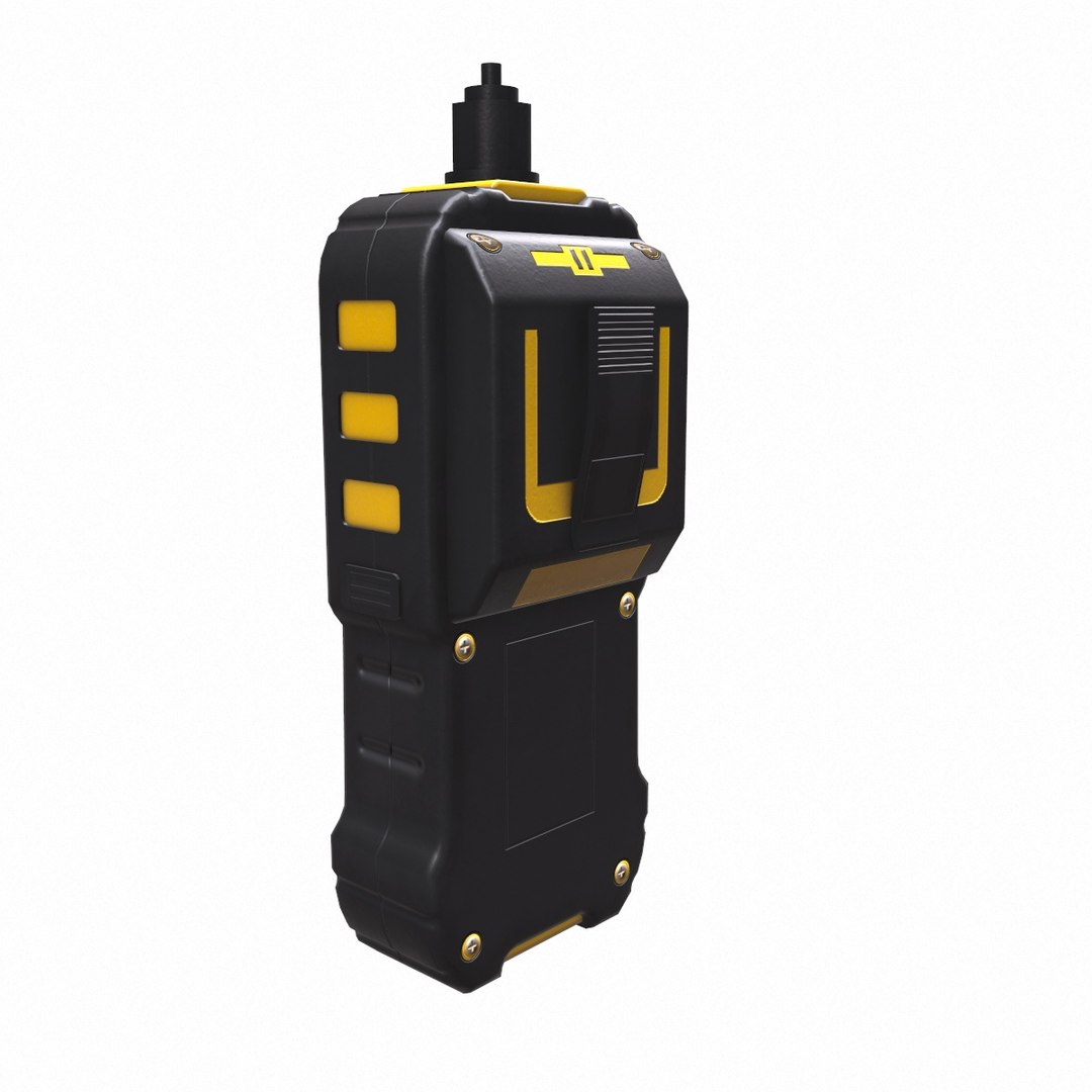 3D Gas Leak Detector Low Poly Model - TurboSquid 2263104