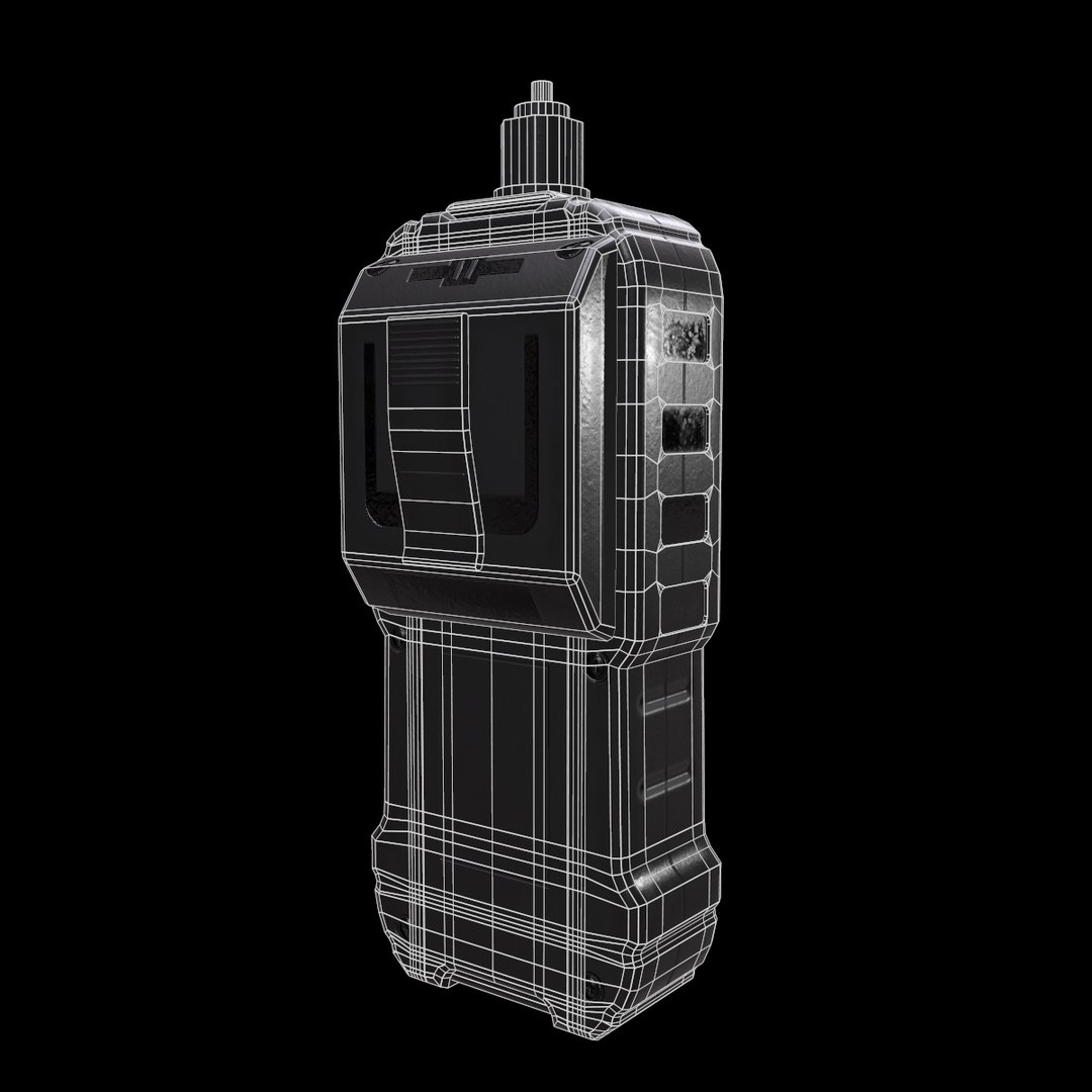 3D Gas Leak Detector Low Poly Model - TurboSquid 2263104