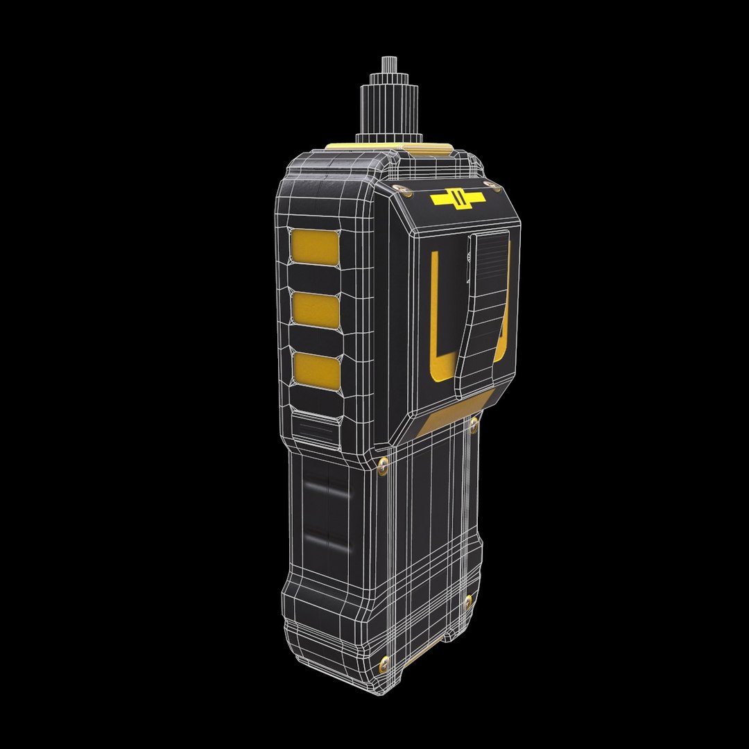 3D Gas Leak Detector Low Poly Model - TurboSquid 2263104