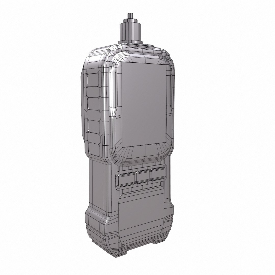 3D Gas Leak Detector Low Poly Model - TurboSquid 2263104