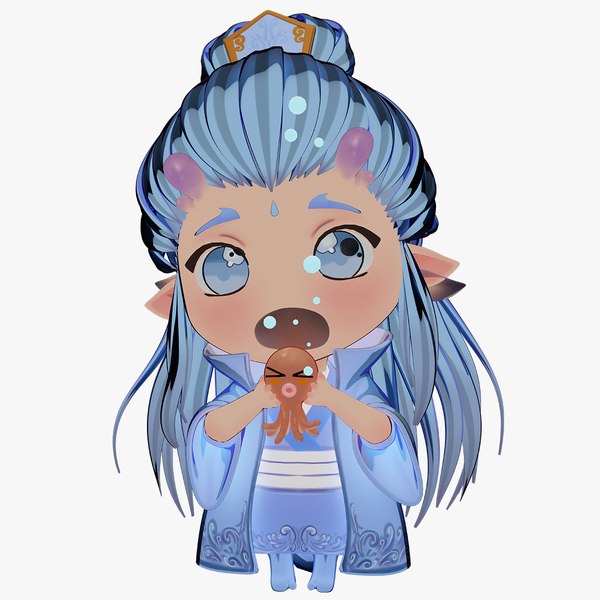 3D Chibi Models | TurboSquid