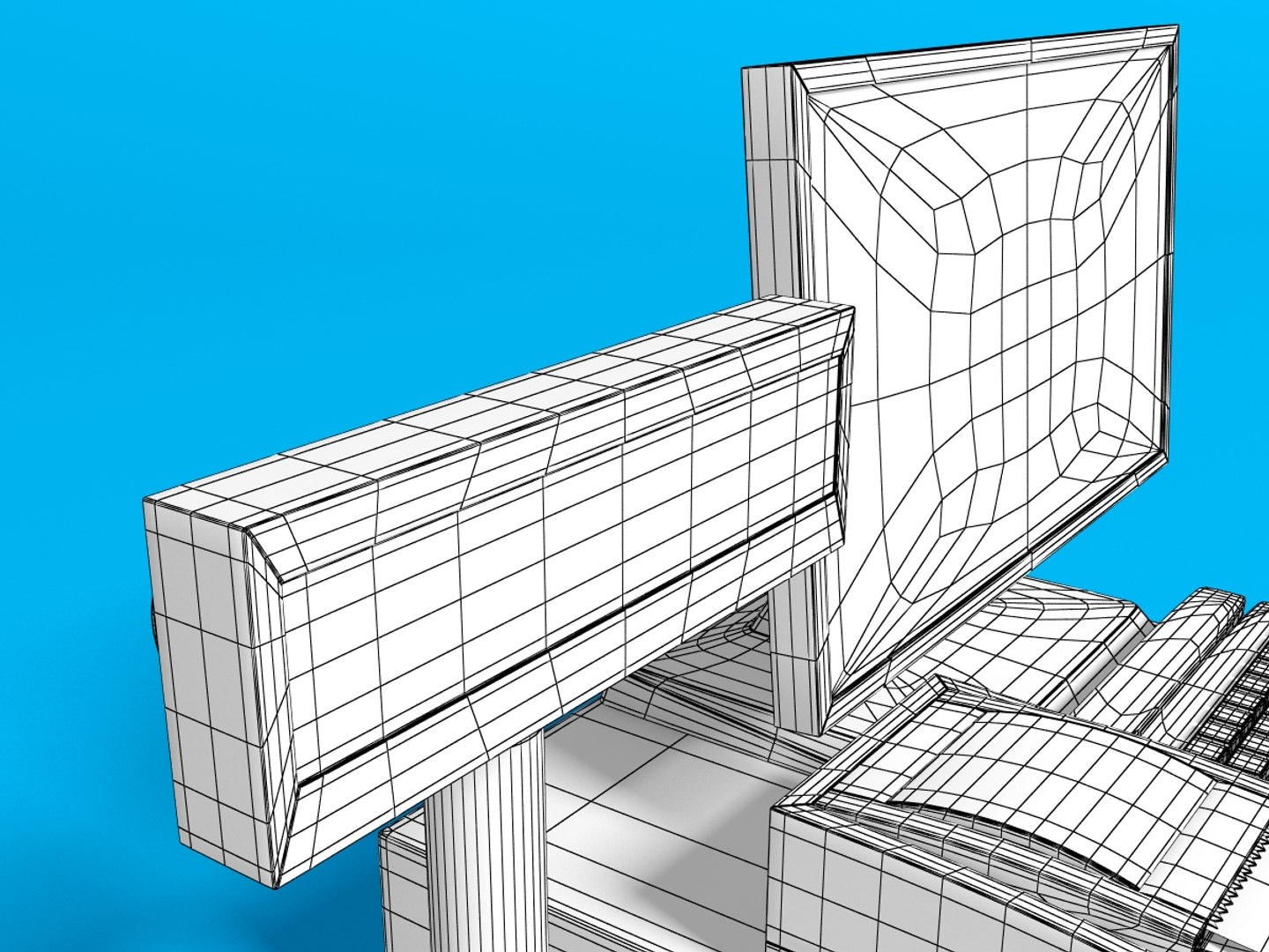 Cash Register 3d Model