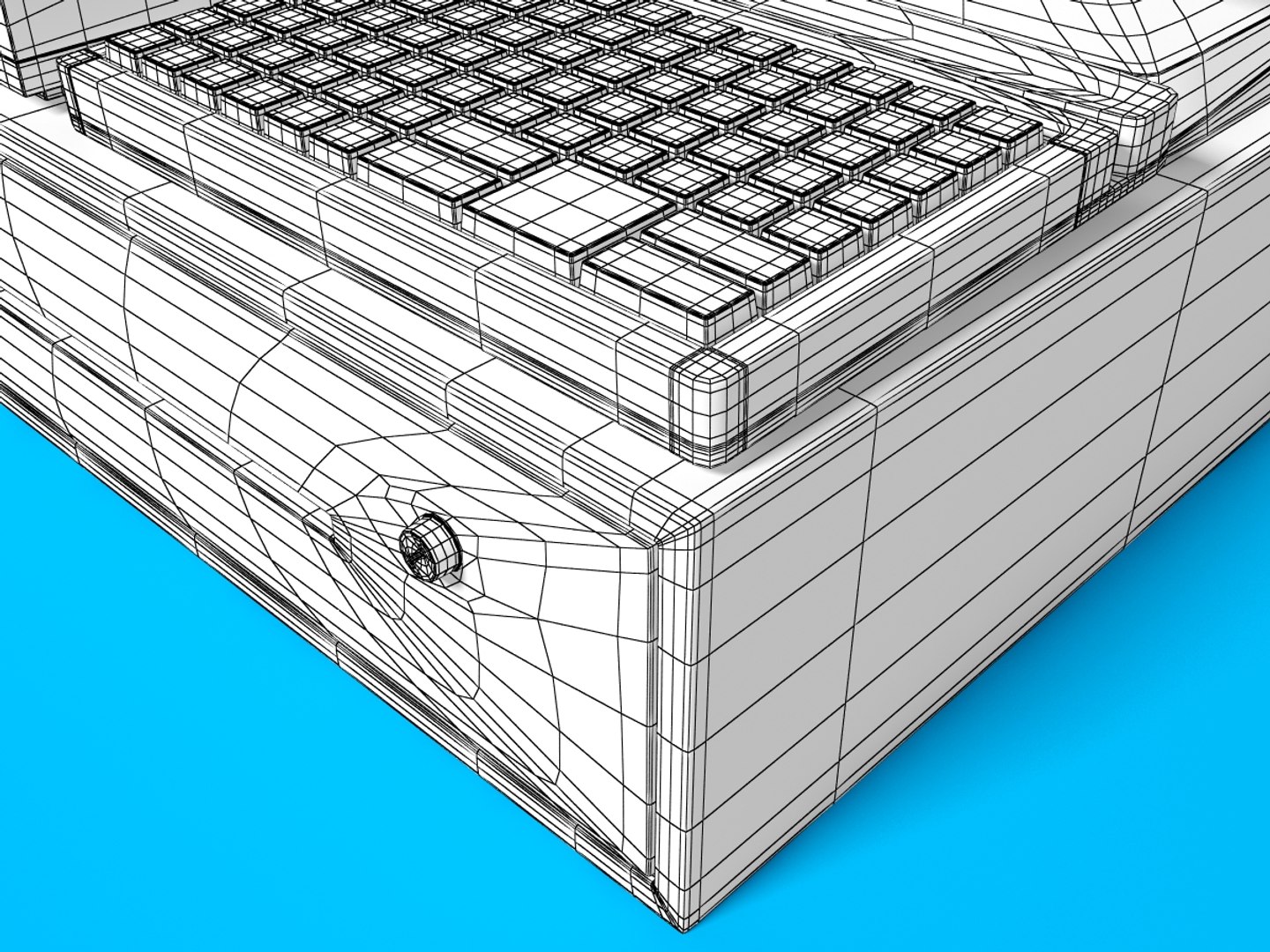 Cash Register 3d Model