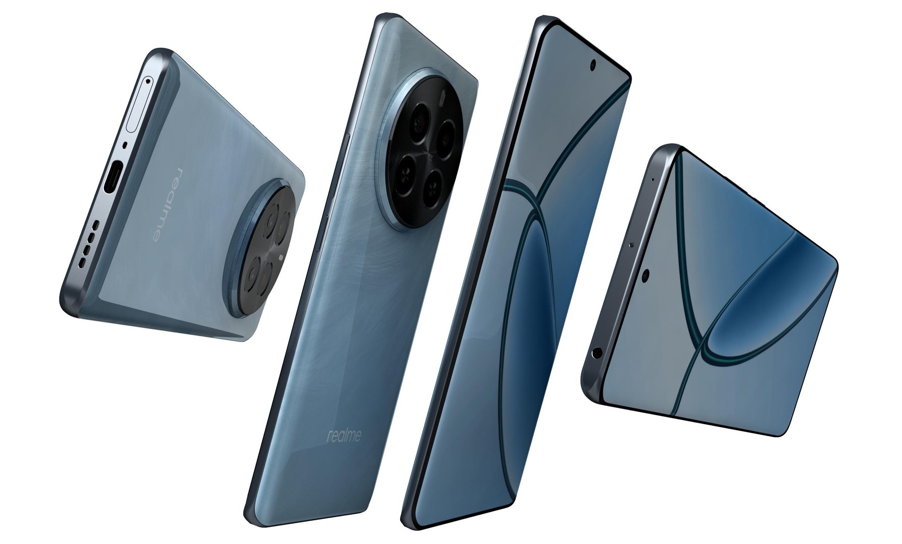 Realme P1 Pro 5G Blue 3D - TurboSquid 2219755