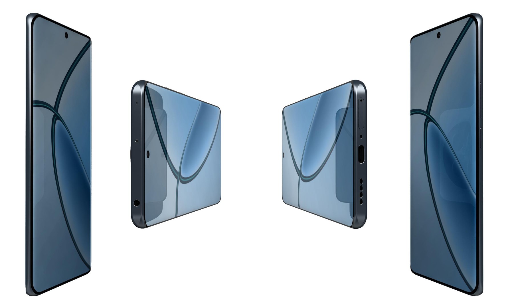 Realme P1 Pro 5G Blue 3D - TurboSquid 2219755