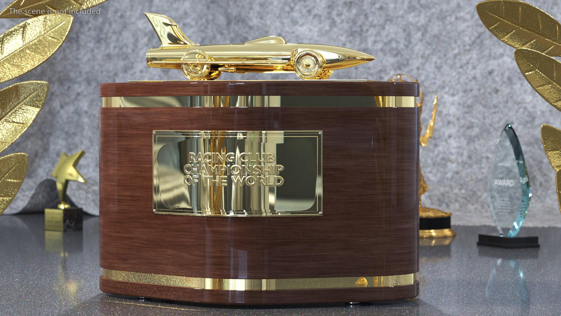 3D Racing Championship Trophy - TurboSquid 2026374