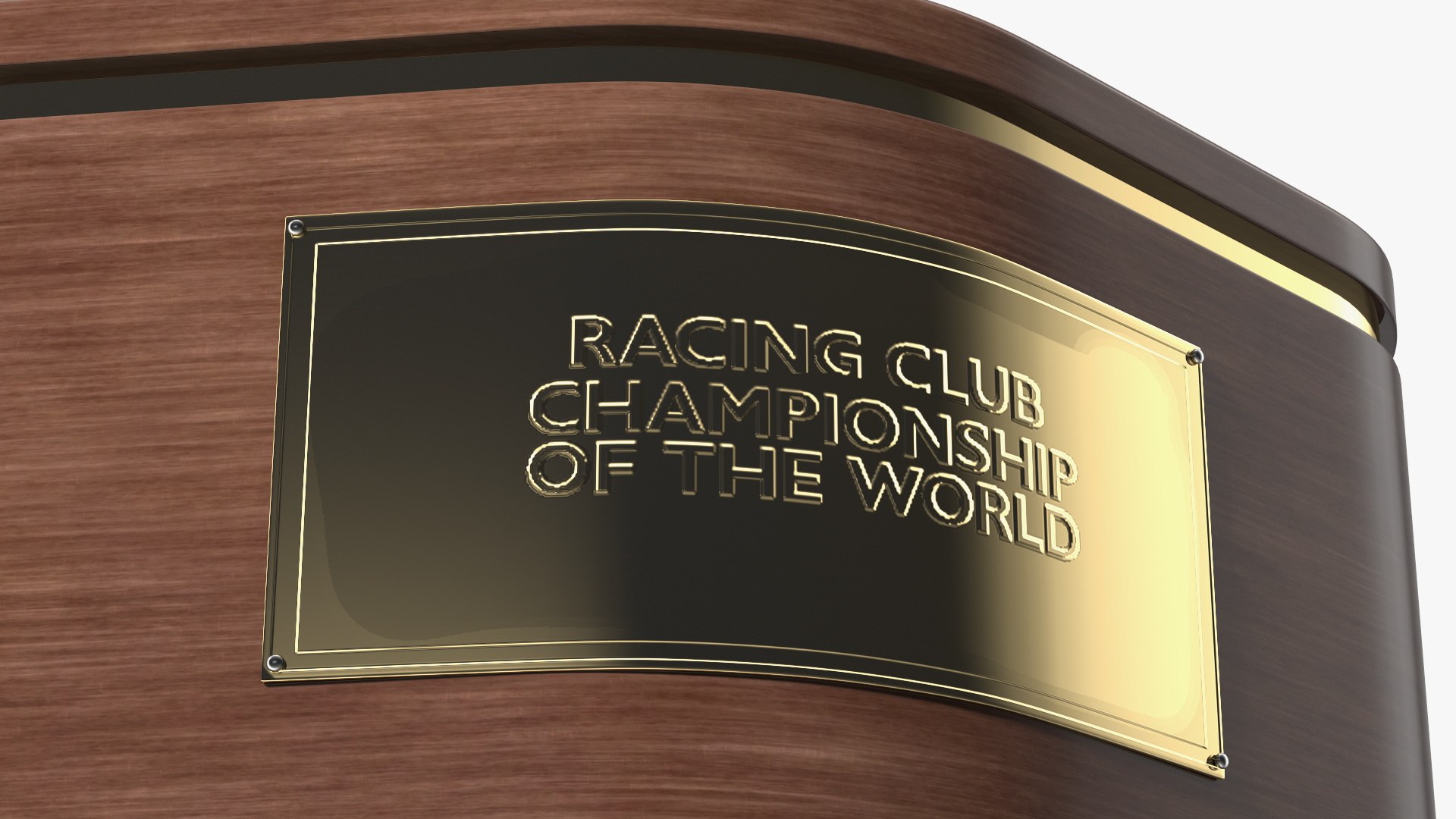 3D Racing Championship Trophy - TurboSquid 2026374