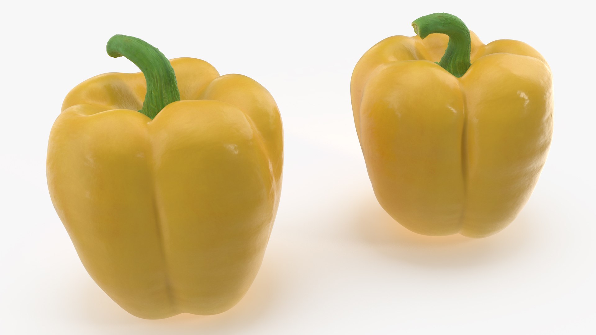 Sweet Bell Pepper Yellow 3D model - TurboSquid 1977408