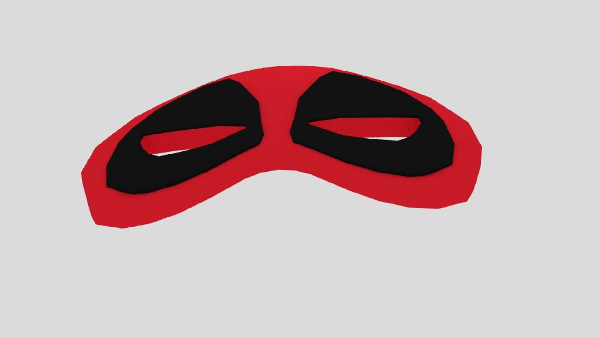 Deadpool Prom Mask Obj