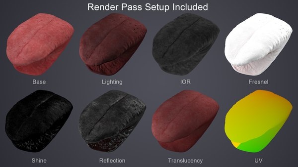 舌头写实3D模型 - TurboSquid 1709268